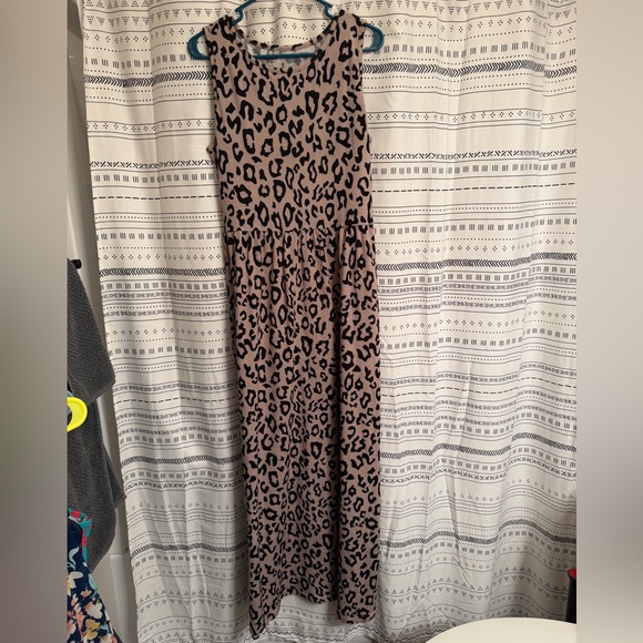 Tickled teal | Dresses | Tickled Teal Leopard Print Top | Poshmark